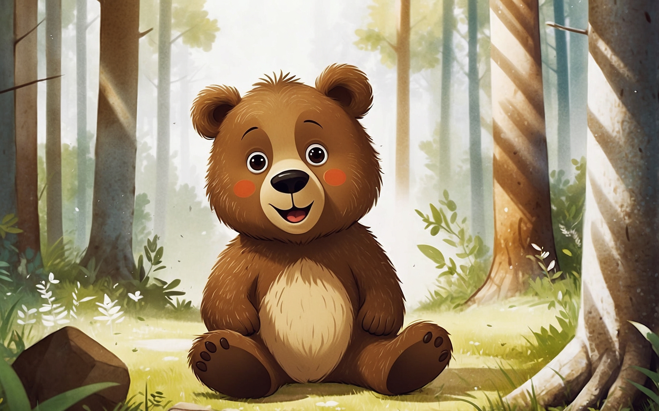 Counting with Benny the Bear: A Fun Educational Story for Toddlers